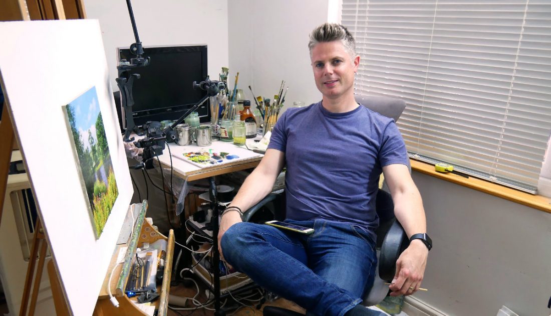 How to set up an oil painting studio - Michael James Smith Art School